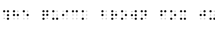 RNIB Braille Regular : Download For Free, View Sample Text, Rating And ...