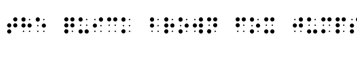 Braille Regular : Download For Free, View Sample Text, Rating And More ...