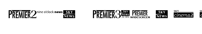 Sky 1998 Channel Logos Font : Download For Free, View Sample Text ...